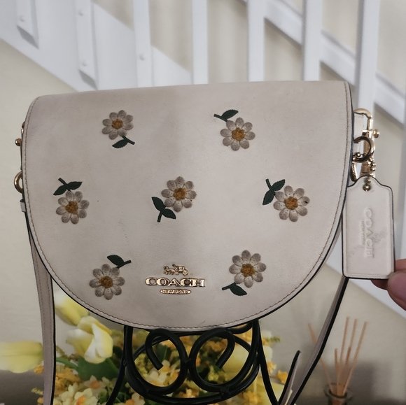 Coach | Bags | Coach Ellen Crossbody With Daisy Embroidery | Poshmark